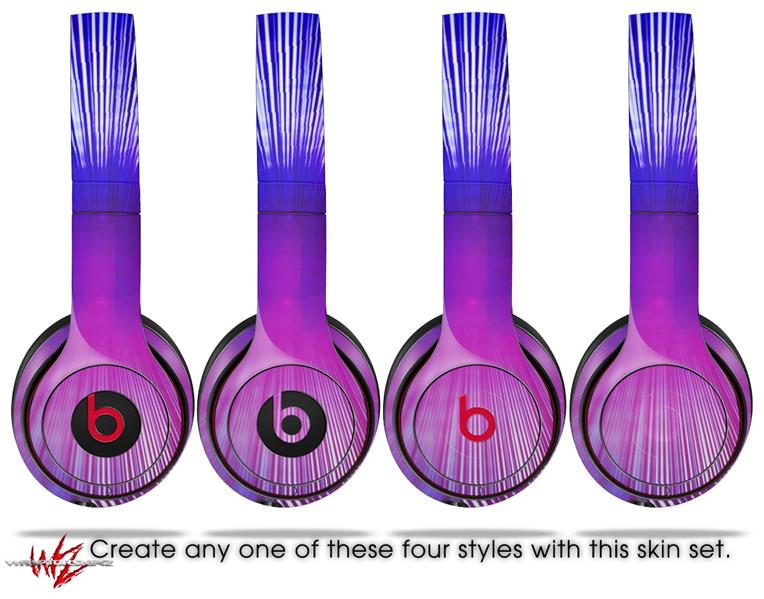 Beats Solo 2 Wired skins for Beats by Dr. Dre Bent Light Blueish | uSkins