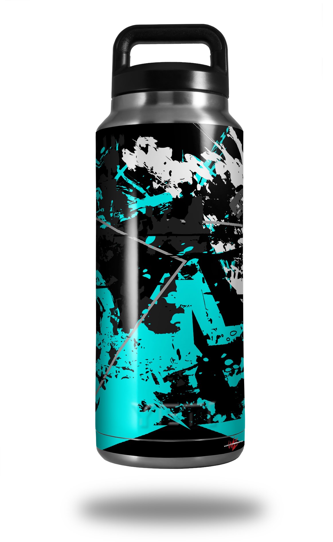 Yeti Rambler Bottle 36oz Baja 0003 Neon Teal | uSkins